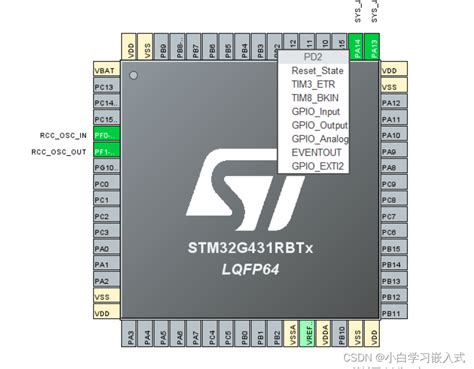 stm32cubemx stm32g431rbt6蓝桥杯（led） stm32g431烧录 csdn博客
