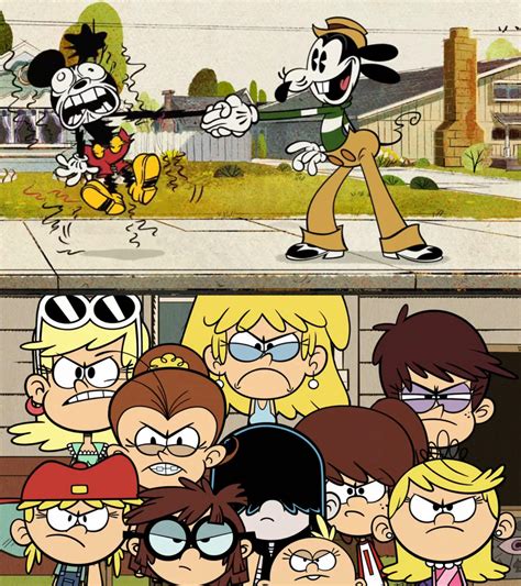 Loud Sisters Reacts To Mickey Gets Bullied By Benny49 On Deviantart