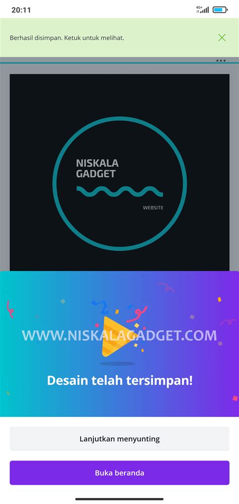 Membuat Logo Secara Mudah Dan Gratis Lewat Aplikasi Di Android Terbaru Niskala Gadget