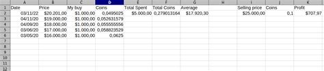 making your own excel calc spreadsheet part 2 creating a percentage
