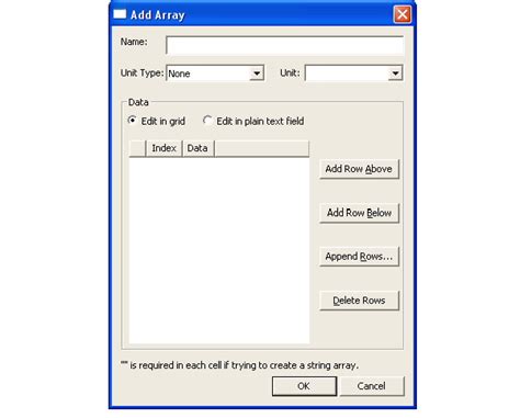 Defining Array Variables — Ansoft Designer 70 在线帮助文档，ansys Designer 教程