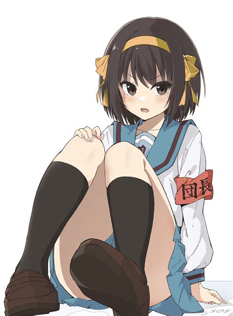 Suzumiya Haruhi Suzumiya Haruhi No Yuuutsu Drawn By Rauto Danbooru