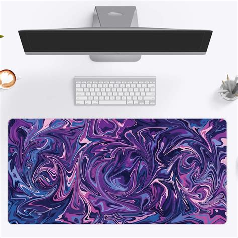 Purple Mouse Pad Etsy