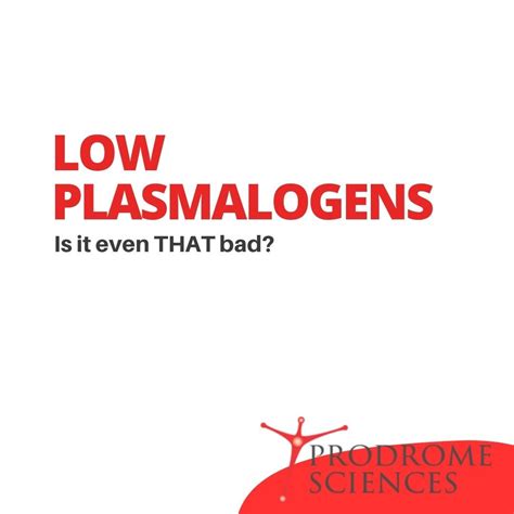 Plasmalogens Science Wellbeing Health Healthylifestyle Prodrome