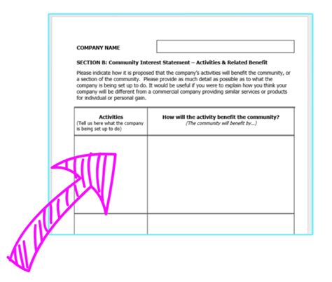 How To Write Your Cic36 Form To Set Up Your Community Interest Company