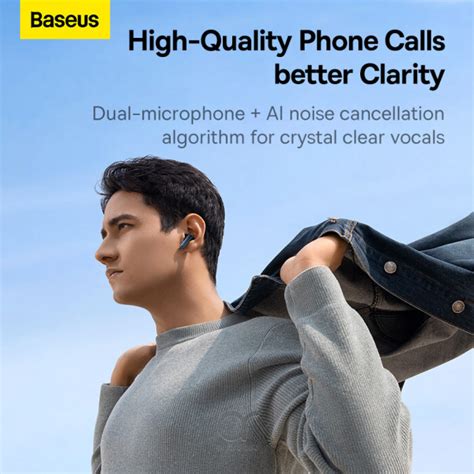 Arqoob - Baseus Bowie M2s True Wireless Earphones Cluster Black