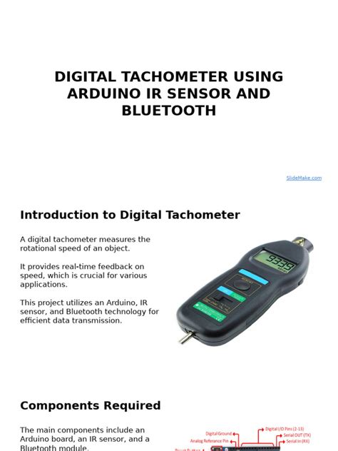 Digital Tachometer Using Arduino Ir Sensor And Bluetooth 3 Pdf