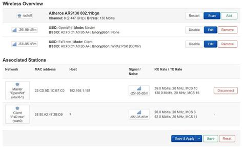 No Internet On Wifi Client Mode Installing And Using OpenWrt OpenWrt Forum