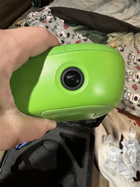 Veo Camera W Power Cord Hard Case Ethernet Cable Bridgeport CT Soccer Stripes