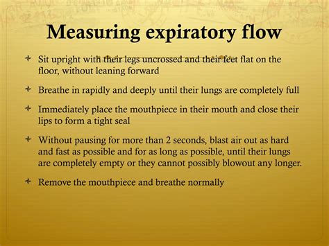 Spirometry Is Test Of Lung Function Ppt
