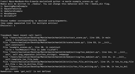 get null is not defined [latex cannot compile] · issue 770 · 3b1b