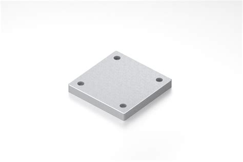 Universal Mounting Plate 8 160x160 Aluflex Group