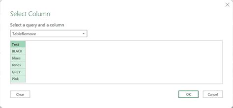 power query get and transform bulk remove many text values