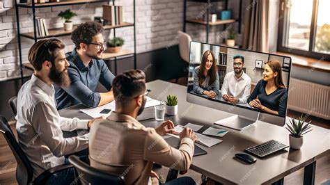 3d Flat Vector As Remote Team Collaborating On A Software Development Project Concept As A