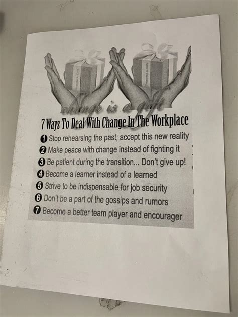 Postmaster Herself Put One Of These In Every Single Case Which One Is