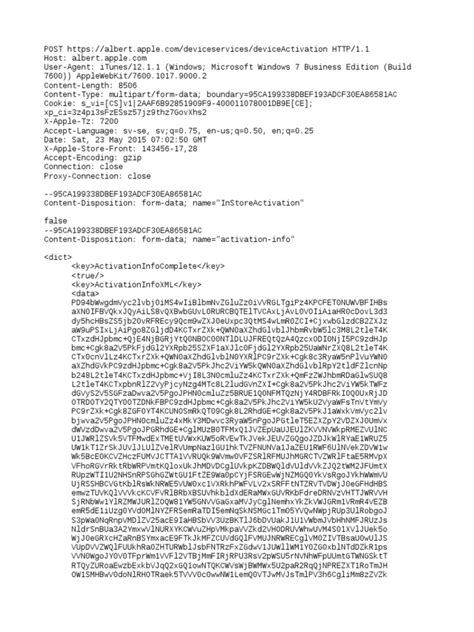 Activation Request Pdf Internet Standards Media Technology