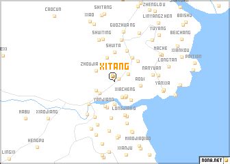 Xitang China Map