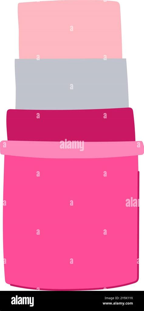 Cosmetics Blush Compact Cartoon Vector Illustration Stock Vector Image