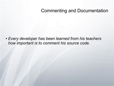 Best Practices For Writing Super Readable Code Ppt
