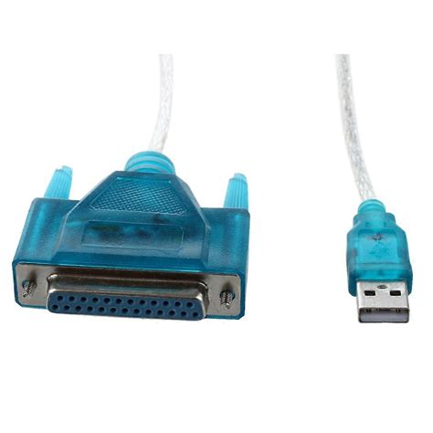 Usb To Printer Db25 25 Pin Parallel Port Cable Adapter Fruugo Uk