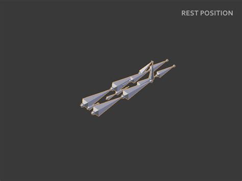 Armature How To Define The Rest Position In A BVH File Converted From An FBX Blender