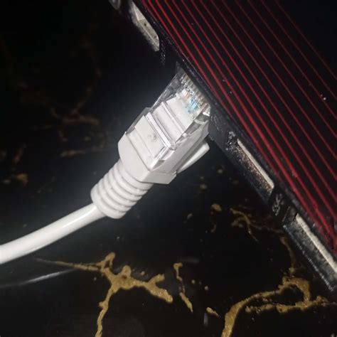 Problems With Wi Fi And Ethernet Connections A Stuck Ethernet Cable