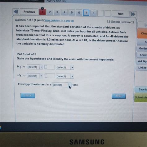 solved previous1 2 3 4 5 6 7 8 next question 7 of 8 1