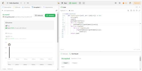 Day 85 Of 100daysofcodingchallenge Count Triplets Chirag Bhanushali Posted On The Topic