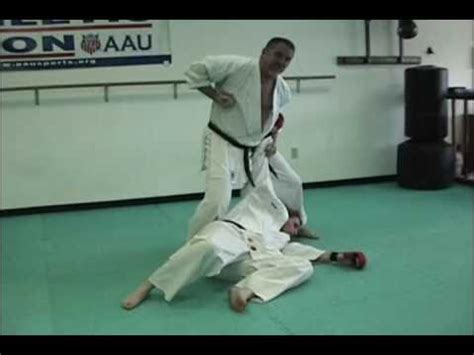 Karate Tips Sweeps Pt 56 Take Down Against Clench Youtube