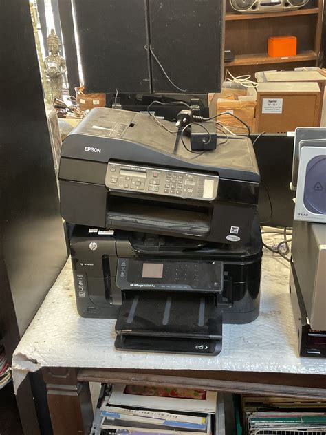Epson Office Bx300f And Hp Officejet 6500a Plus Printers Badgers Auctions