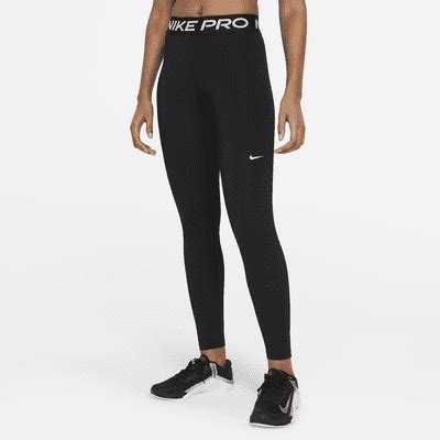 Nike Pro Women S Mid Rise Mesh Paneled Leggings Nike Com
