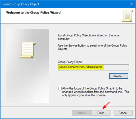 Apply Local Group Policy To Non Administrators Or Specific User In Windows Password Recovery