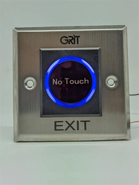 tombol exit button tombol sensor no touch button exit touchless
