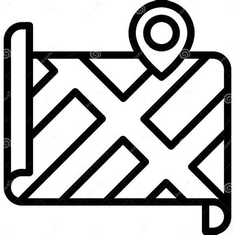 pin and map icon location map and navigation vector stock vector