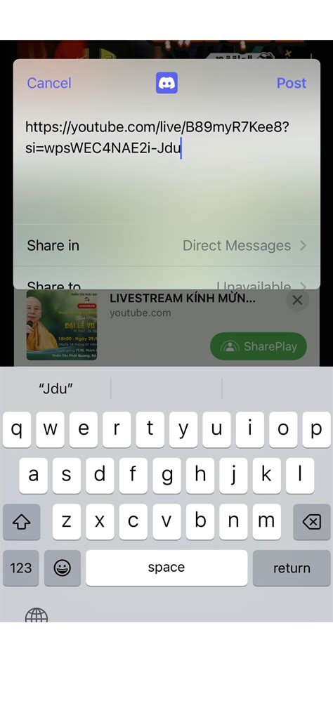 Ios Share A Link Via Url Scheme To Discord Stack Overflow