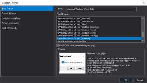 Four Ways To Package A Non Gui Powershell Script As An Executable File