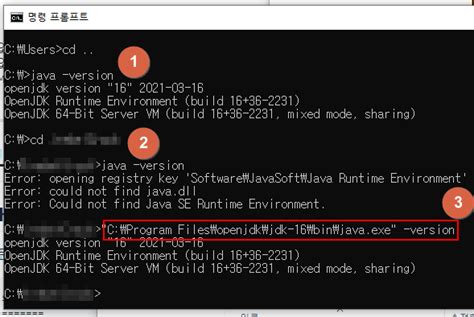 [java] error opening registry key software javasoft java runtime