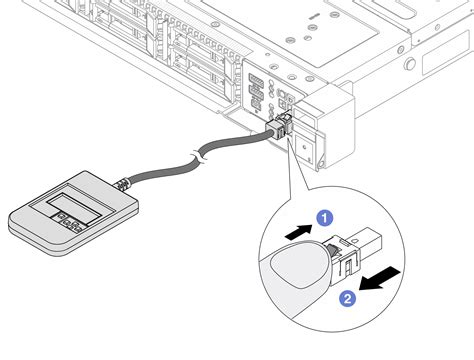 외부 진단 핸드셋 Thinksystem Sr630 V4 Lenovo Docs