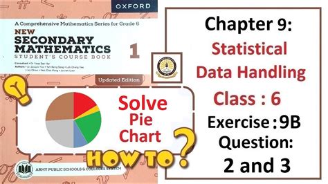 Exercise 9b Questions 2 And 3 Pie Chart Math Class 6 Army Public School Aps Youtube
