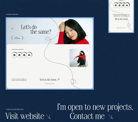 Web Designer Portfolio Website Behance