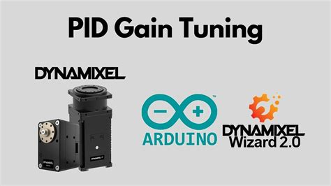 Dynamixel Tips Dynamixel Position Controller Pid Gain Tuning Feat