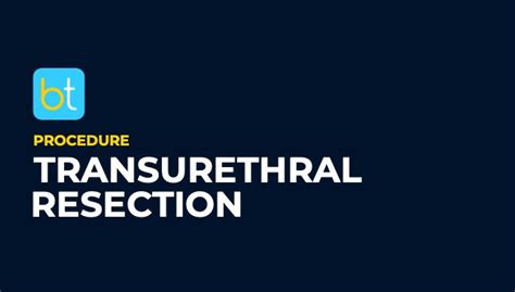 Transurethral Resection Procedure Prep Backtable Urology