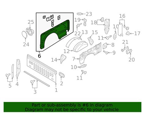 Genuine Oem Ford Part Side Panel Ml3z 9527840 D Genuine Oem Ford