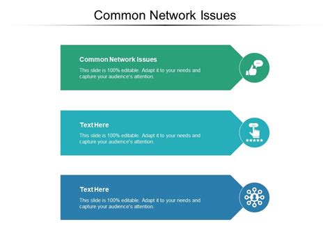 Common Network Issues Ppt Powerpoint Presentation Gallery Cpb Presentation Graphics