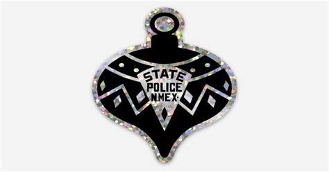 Christmas Ornament Patch By Nmsp Association Glitter Stickers