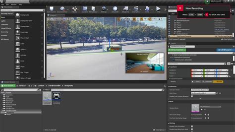 help ue4 problem whenever i hit play the character goes outside the