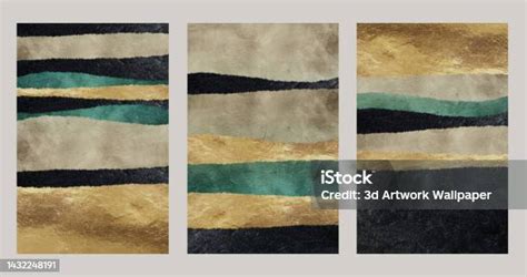 수지 지오드와 추상적 인 예술 기능 예술 수채화 지드 페인팅 Golden 녹색 및 회색 대리석 배경 벽 프레임을위한 3d 벽지 캔버스에 인쇄하기에 적합한 황금 물결 모양의