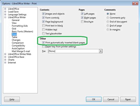 how to generate missing pages in libreoffice writer ask ubuntu