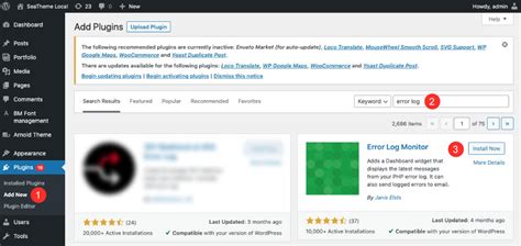 How To Install Error Log Monitor Plugin3 Mins Seatheme Documentation Seatheme Documentation