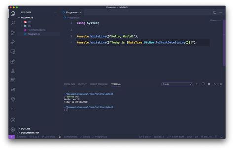Userinterface Vscode